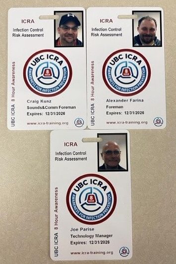 Healthcare Team receives ICRA Certification - Uihlein Electric